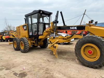 China CAT140K Grader em Xangai CATERPILLAR de segunda mão 140k com motor Cummins 17000 KG à venda