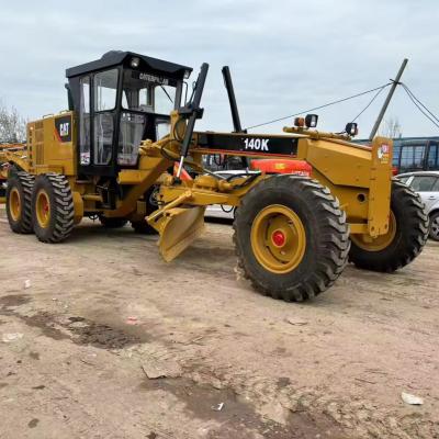 中国 CAT 140K Grader 1200 作業時間 カミンズエンジン付き中古 CAT 140H 140G 販売のため