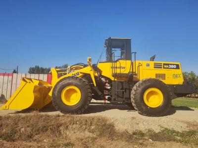 China USED KOMATSU WA380 Loaders Rated Load 20 Ton LG956L Used CAT966 Large Wheel Loader for sale