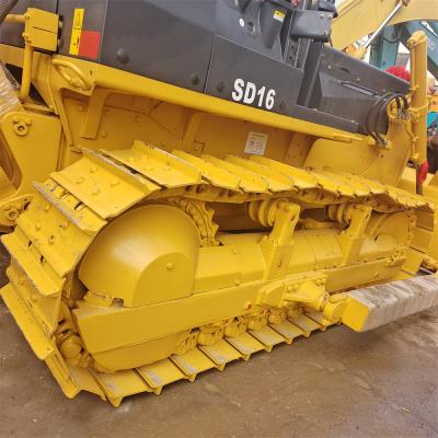 Cina 2022 Original Used Shantui SD16 SD22 SD32 Crawler Bulldozer con cilindro idraulico in vendita