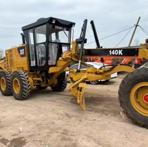 Quality Used CAT 140H Motor Grader from 2018 Original USA Secondhand Caterpillar 140K for sale