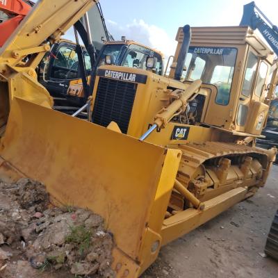 中国 150KW ハイドロリックバルブ オリジナルキャターピラー CAT D7G リッパー付き中古クローラーブルドーザー 販売のため