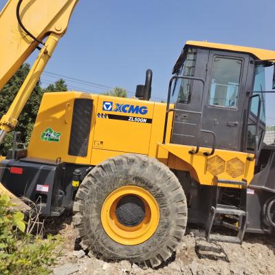 Cina 800 ore di lavoro Caricatore di seconda mano LIUGONG ZL50CN di 5 tonnellate in vendita