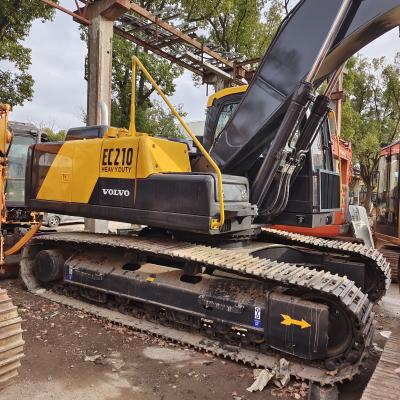 China Volvo EC210D Gebruikte graafmachine met originele hydraulische klep en 800 werkuren Te koop