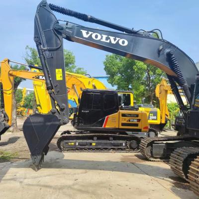 Cina Volvo EC210D Escavatori usati con cilindro idraulico originale 21 tonnellate di peso operativo in vendita