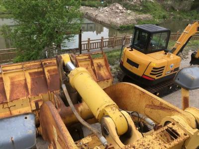Cina Caricatore anteriore di seconda mano Komatsu WA600 WA600-3 caricatore a ruote in ottime condizioni in vendita