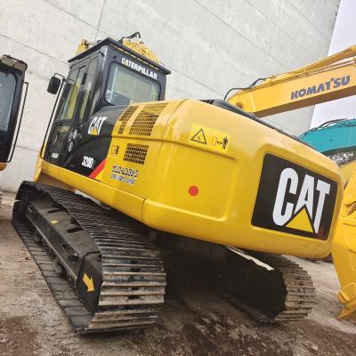 Cina Buone condizioni Caterpillar 320D escavatore con parti originali e motore Caterpillar in vendita