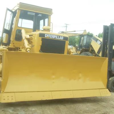 China 16000 KG machinegewicht gebruikte cat D6D D7 bulldozer dozer met originele hydraulische klep Te koop