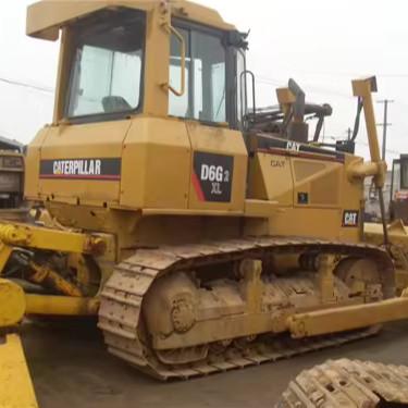 China Tweedehands Cat D6 Dozer D6D D6H D6G D6R met Ripper en originele hydraulische klep Te koop