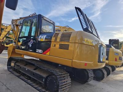 Cina Escavatore Caterpillar usato Cat320d 320D Escavatore idraulico a trascinatore 1.2CBM Capacità del secchio in vendita