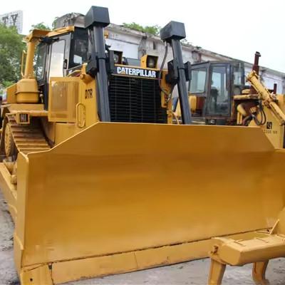 Китай Китайская гусеница D7R Использованные мини-маленькие дозеры Бульдозеры 24962 кг Машины вес продается