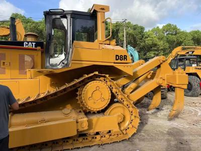 Cina Bulldozer a trascinatore CAT D8R di 228 kW con buon motore e cilindro idraulico originale in vendita