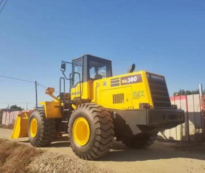 Cina Giappone Komatsu WA380-3 caricatore di ruote usato di seconda mano Komatsu WA380-3 caricatori anno 2017 in vendita