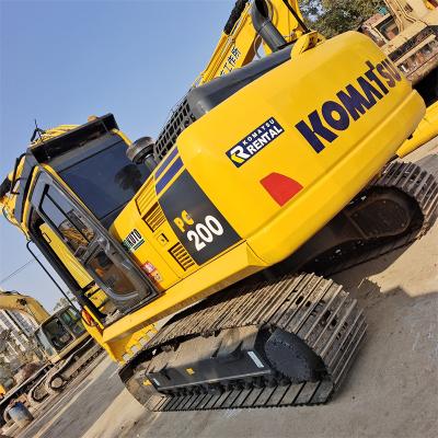 Cina Escavatore a trasloco KomatsuPC200-8 usato in ottime condizioni per scavi di 20 tonnellate in vendita