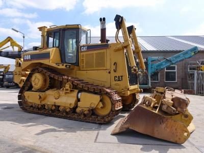 Cina CAT D8R Bulldozer crawler usato con capacità di dozzatura di 11,7 e cilindro idraulico KYB in vendita