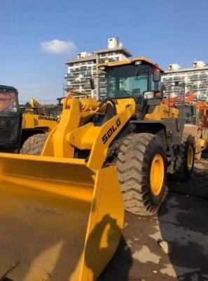 Cina SDLGLG956L di seconda mano caricatori usati 956L originale SDLG 75 kW in at con capacità di 5 t in vendita