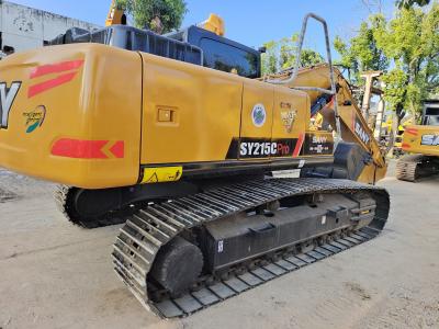 中国 使用済み Sany SY215C 水力クローラー掘削機 600時間稼働状態 販売のため