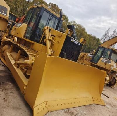 China Bulldozer de rastreamento original CAT D7G com raspador e em boas condições à venda