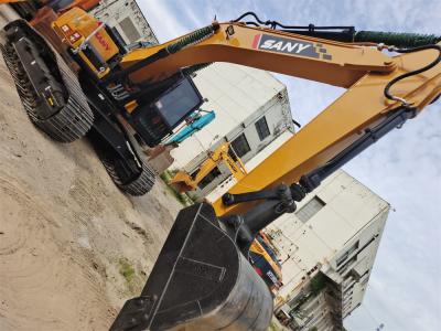 中国 12TONS 作業重量 Sany SY215C 建設用水力クローラー掘削機 販売のため