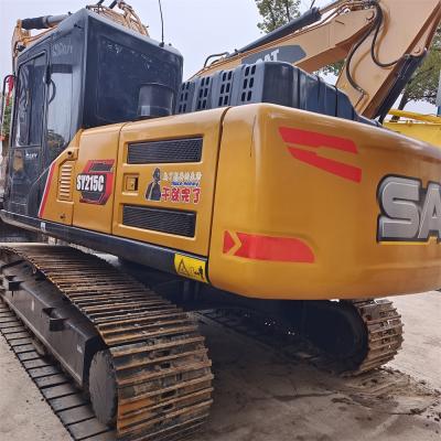 China Excavadora Sany SY215C com motor ISUZU e 600 horas de trabalho à venda