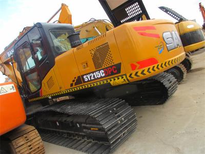 Cina Sany SY215C Escavatore idraulico con motore ISUZU Peso della macchina 21000 KG in vendita