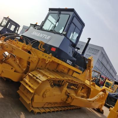 Cina 7*3.6*3.4 Dimensione SHANTUI SD22 Bulldozer usato 5.4m3 Capacità di dozzatura per il lavoro di dozzatura in vendita