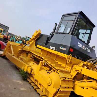 Cina 7*3.6*3.4 Dimensione SHANTUI SD22 Bulldozer usato 5.4m3 Capacità di dozzatura per il lavoro di dozzatura in vendita