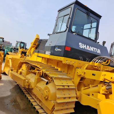 Cina Popolare Shantui SD 22 Terramotore di seconda mano Bulldozer usato con 5,4m3 di capacità di dozing in vendita