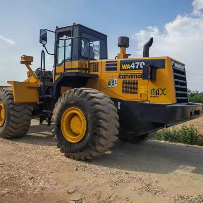 China Goede 2018 Komatsu WA470 wiellader met originele hydraulische pomp Japan Te koop