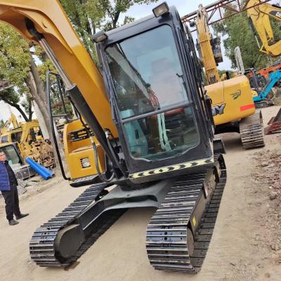 Cina Escavatore Sany SY75C usato con elevata efficienza di lavoro e valvola idraulica originale in vendita