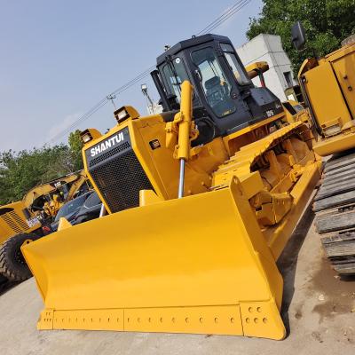 China Alta potência de escavação Usado SHANTUI SD32 Crawler Dozer 37200 KG em estado de funcionamento à venda
