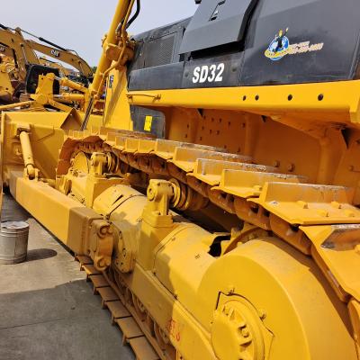 Cina Bulldozer usato Shantui SD32 in perfette condizioni Peso della macchina 37200 KG Anno 2016 in vendita
