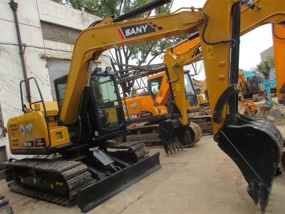 China Sany SY55C en Sany SY75C mini graafmachines met 1200 werkuren in goede staat Te koop