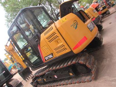 China Sany SY55C en Sany SY75C mini graafmachines met 1200 werkuren in goede staat Te koop