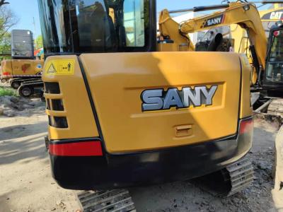 中国 使用済み Sany SY55C 水力クローラー掘削機 稼働重量 5780KGS 良い 販売のため