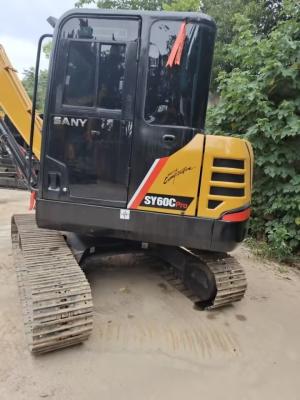 China V2607 Motor SanySY60C PRO graafmachine in goede staat bij laagste olieverbruik Te koop