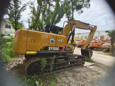 Cina Escavatore SANY SY155H di seconda mano con cilindro idraulico originale in ottime condizioni in vendita