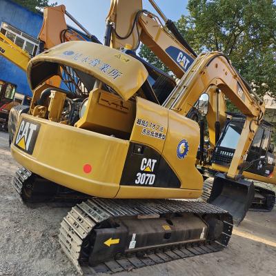 Cina Escavatori di tipo Cat 307D usato Piccole dimensioni con una capacità di 0,31 secchi e scarpe da corsa in vendita
