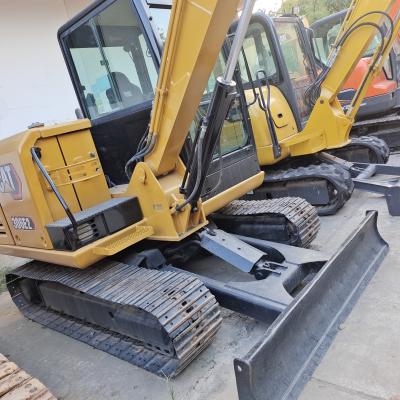 中国 Cat306 6トンのミニ古用掘削機とCat C2.6 DLターボエンジンと1200作業時間 販売のため