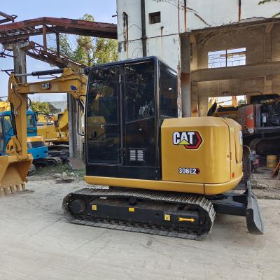 中国 2022年 用途済み CAT306e2 ミニ掘削機 41.5KW ディーゼルエンジン 完璧な状態 販売のため