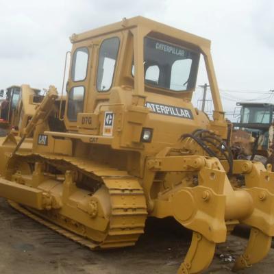 Cina Importato dal Giappone Bulldozer Cat D7G usato per lavori di costruzione in vendita