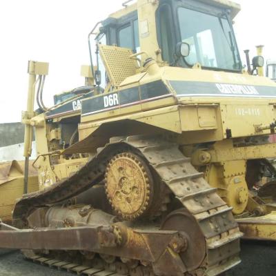 Cina 21715 KG Bulldozer usato CAT D6R D7R con verniciatura originale e elevata capacità di dozzatura in vendita