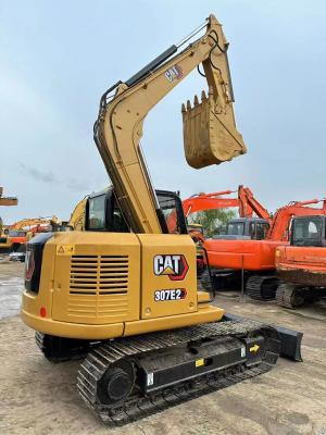 Cina 307E Escavatori di seconda mano Caterpillar 7 Ton Mini Machine con motore turbo C2.6 DI in vendita