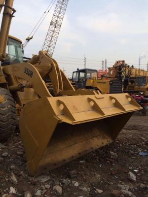 Cina 950H caricatori di seconda mano Caterpillar caricatore a ruote anteriori 950H con 1200 ore di lavoro in vendita
