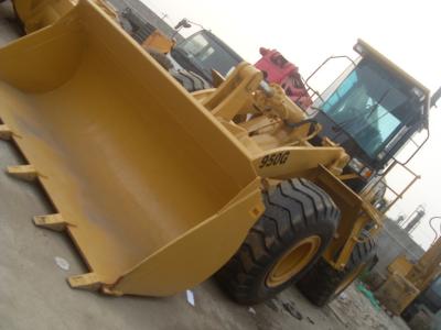 Cina Macchine di caricamento a ruote usate Cat 950G Peso 16900 17000 kg per il movimento della terra in vendita