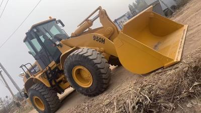 Cina Cat 950H caricatore anteriore con 92 kW di potenza e pompa idraulica originale in buone condizioni in vendita