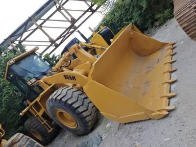 Cina Caterpillar 966H, caricatore frontale di seconda mano, in buone condizioni, con 1200 ore di lavoro in vendita