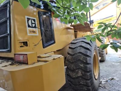 Cina Caterpillar 966H, caricatore frontale di seconda mano, in buone condizioni, con 1200 ore di lavoro in vendita