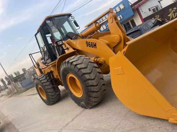 Quality USED CATERPILLAR 966H LOADERS Secondhand Cat Front Wheel Loader 966H Good for sale