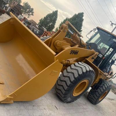 Cina USED 966H caricatore a ruote anteriori in buone condizioni 92 KW caricatore di seconda mano Caterpillar 966H in vendita